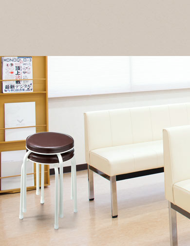 丸椅子（スツール・クッション・パイプ・オフィス・軽量・スタッキング・背もたれなし・おしゃれ・高さ48cm・2脚） EEX-CH61X2 | 激安通販のイーサプライ