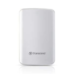 Transcend 320GB StoreJet 25D2 外付けハードディスク（ホワイト） TS320GSJ25D2-W EEMD ...
