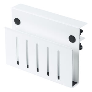 デスクサイド収納（ホルダー・ポケット・拡張・ラック・ノートPC・タブレット・iPad・書類・ブラック・おすすめ） | 激安通販のイーサプライ EEX-DESA10BK