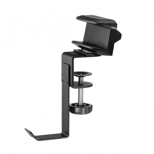 タップホルダー付きバッグハンガー（クランプ式・ヘッドホンホルダー・カバン置き・金属製フック） PDA-STN72BK | 激安通販のイーサプライ